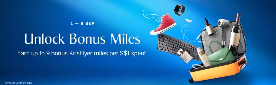 One week only: Earn up to 17 mpd with KrisShop (with no brand ...