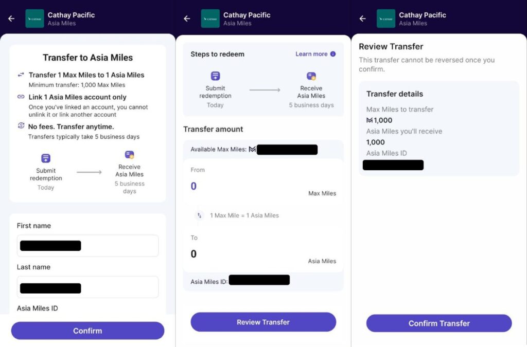 HeyMax adds direct points transfers to Cathay Pacific Asia Miles - The ...