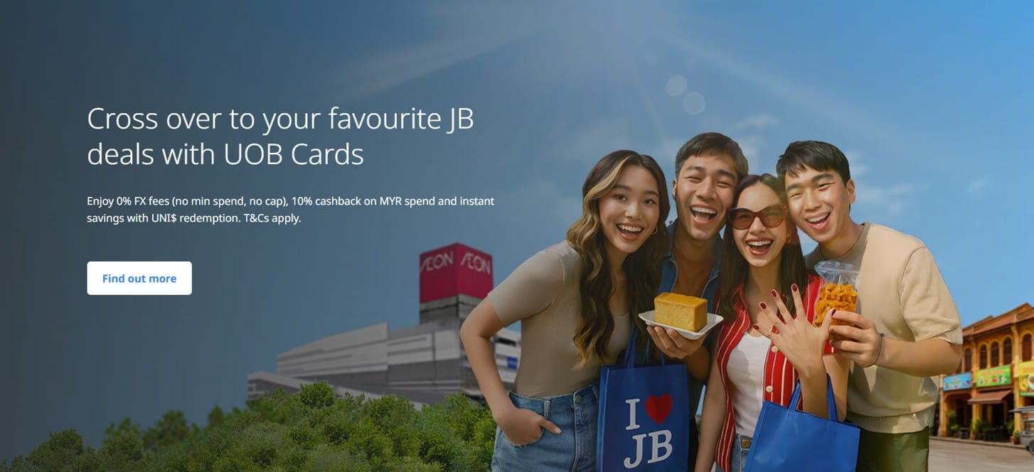 Warning: UOB expands instant UNI$ redemptions to Johor Bahru - The MileLion