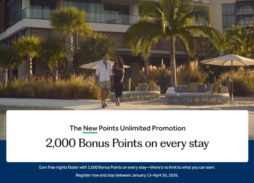 Hilton Honors Points Unlimited: 2,000 bonus points per stay - The MileLion